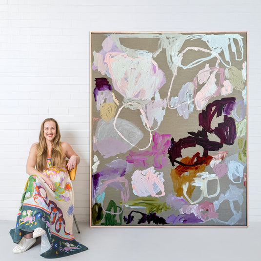 Rebecca Koerting Studio Australian Abstract Artist Perth